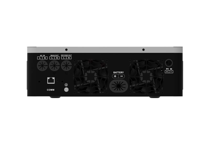 60-500VDC PV Input 120A MPPT Controller AC Output Voltage 120VAC Dual ...